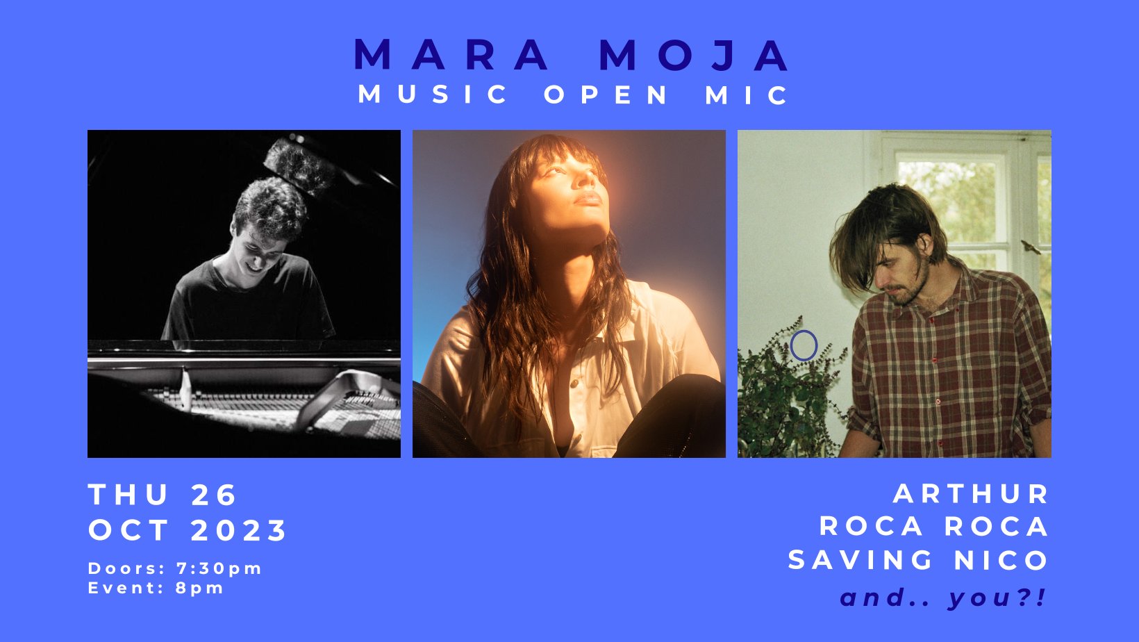 Mara Moja Open Mic - Kavka