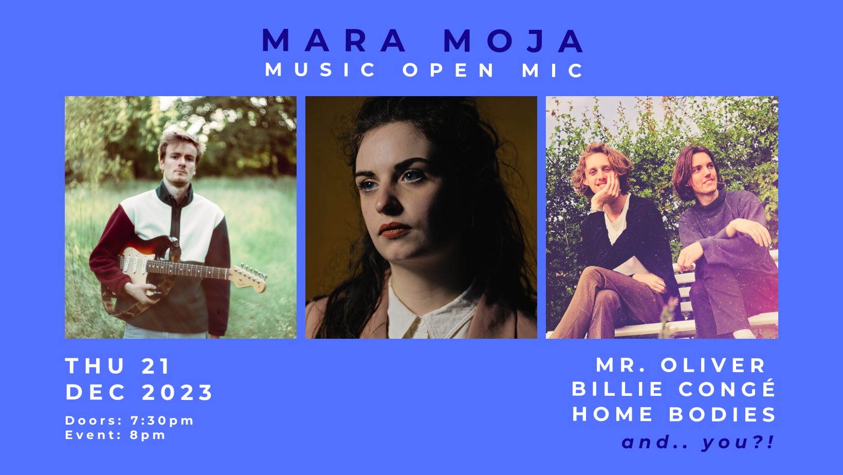 MARA MOJA - OPEN MIC - Kavka