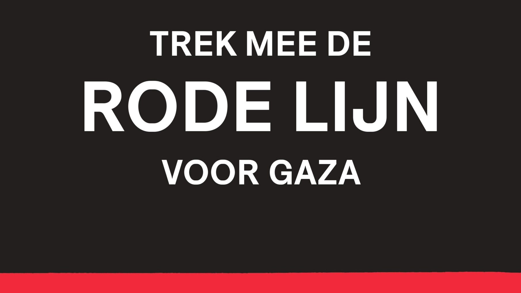 Kavka trekt mee de rode lijn voor Gaza - Kavka